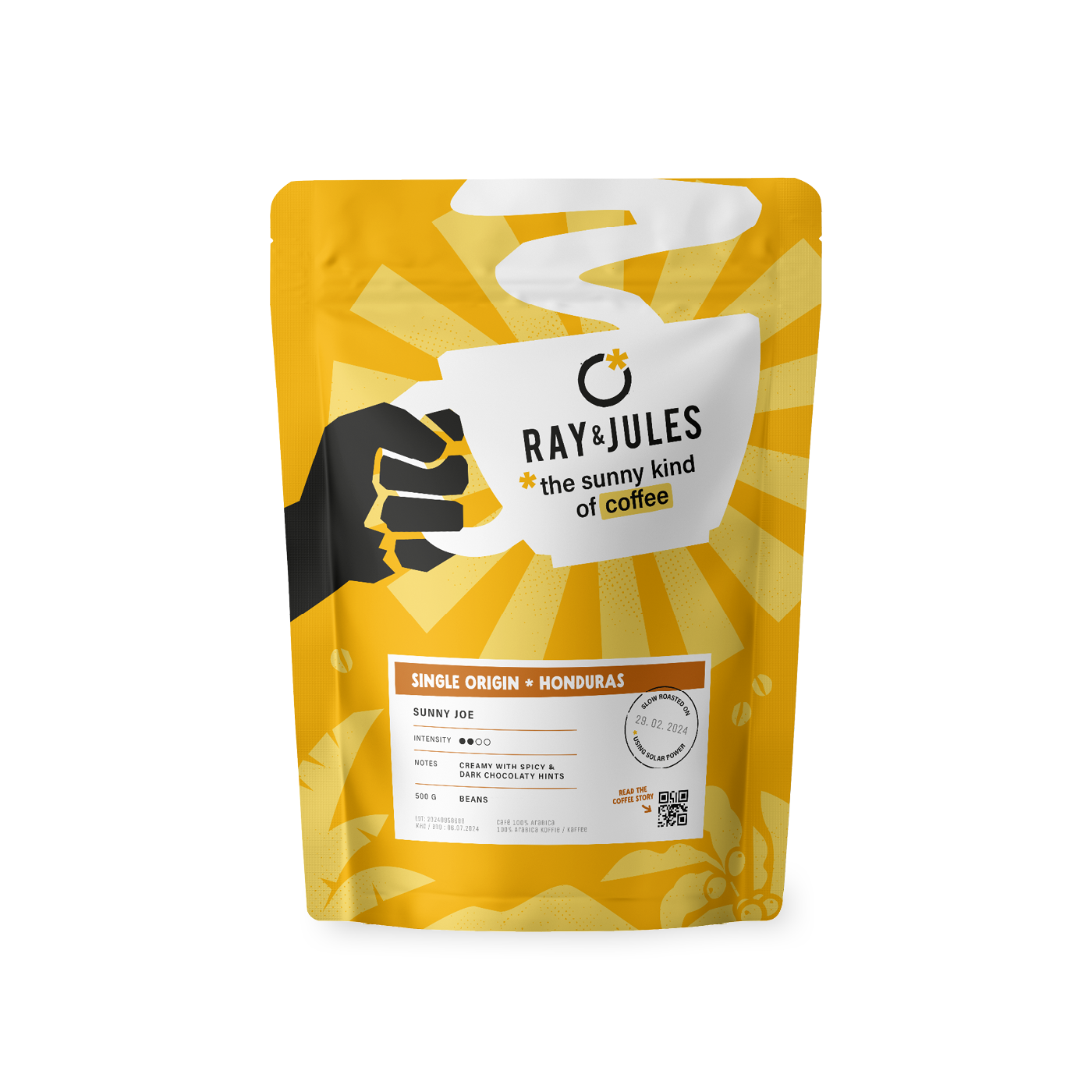 Sunny Joe, Honduras nieuwe oogst – Ray & Jules