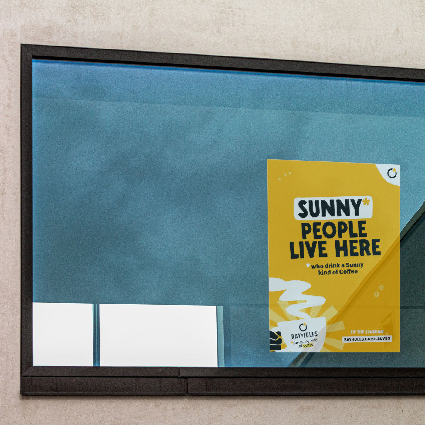 Sunny poster – Ray & Jules